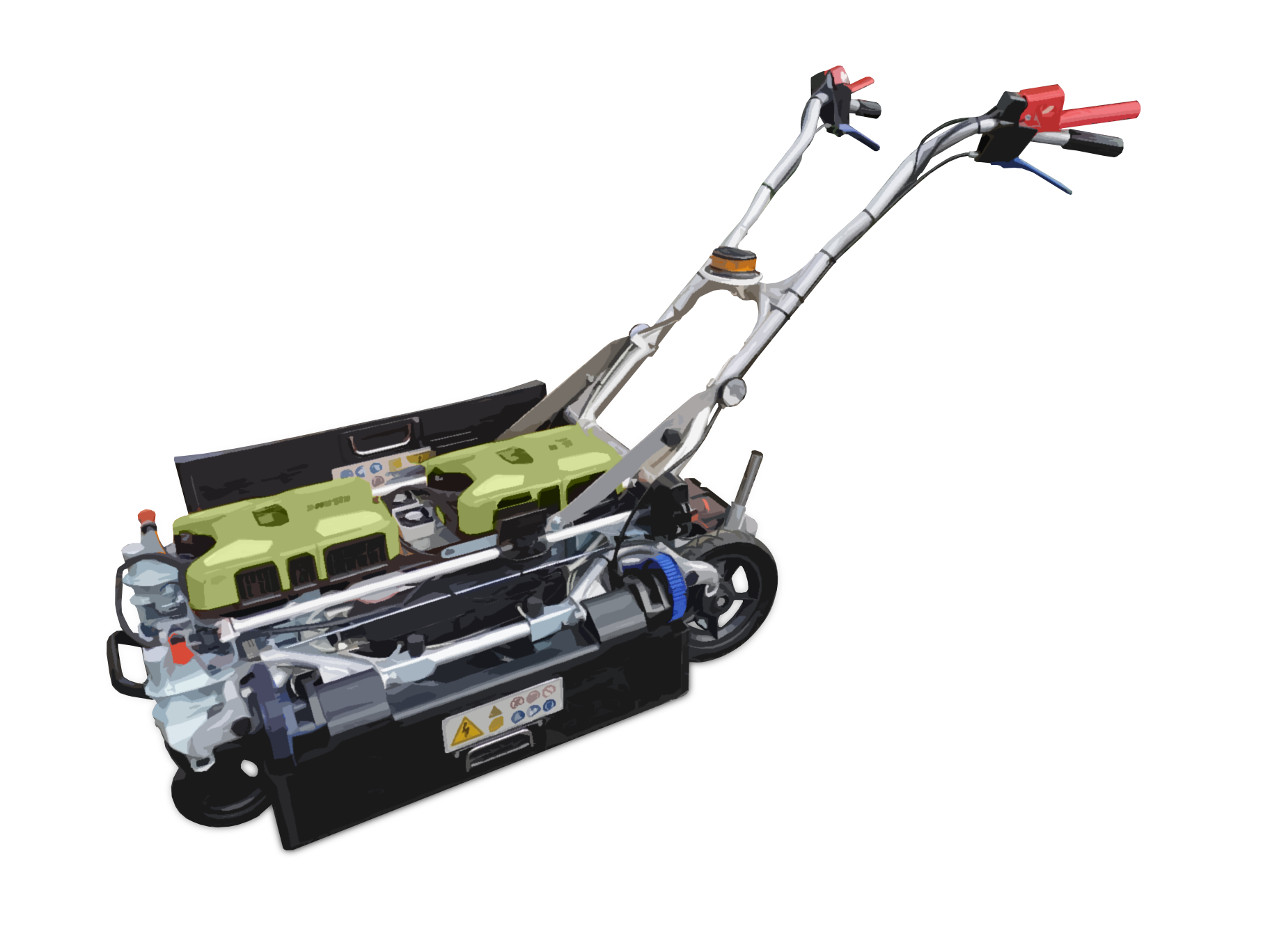 De apparatuur - Innovatieve onkruidbeheer - berenklauw - verhardingen ...